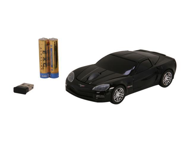Road Mice RM-08CHCZKXA Black RF Wireless Optical Chevrolet Corvette ...