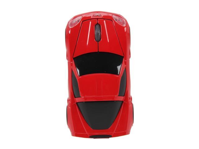 Road Mice RM-08CHCZRXA Red RF Wireless Optical Chevrolet Corvette Mouse ...
