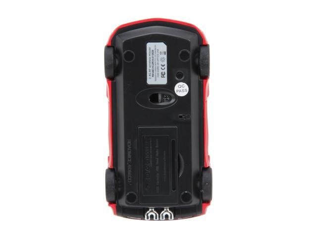 Road Mice RM-08CHCZRXA Red RF Wireless Optical Chevrolet Corvette Mouse ...