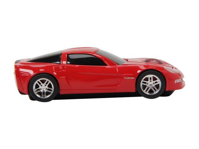 Road Mice RM-08CHCZRXA Red RF Wireless Optical Chevrolet Corvette Mouse ...