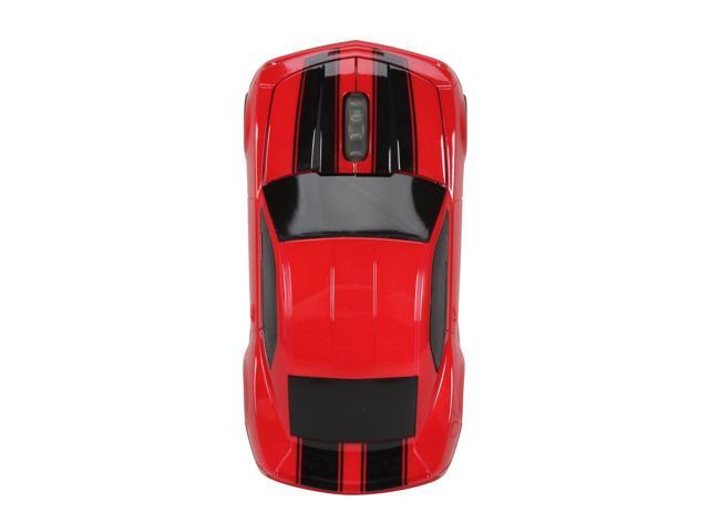 Road Mice Camaro HP-11CHCCRXK Red/Black RF Wireless Optical Mouse ...