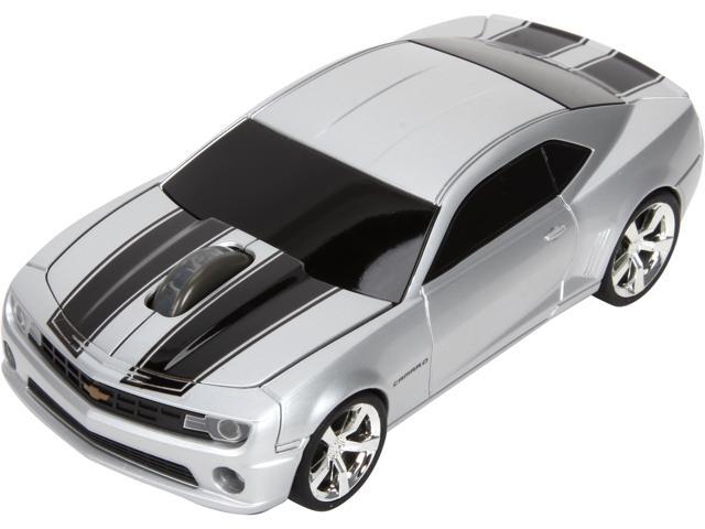 Road Mice Camaro HP-11CHCCSXK Silver/Black RF Wireless Optical Mouse ...
