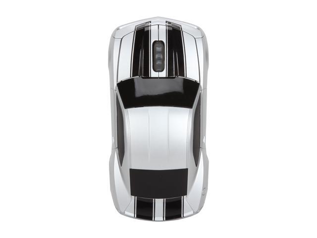 Road Mice Camaro HP-11CHCCSXK Silver/Black RF Wireless Optical Mouse ...