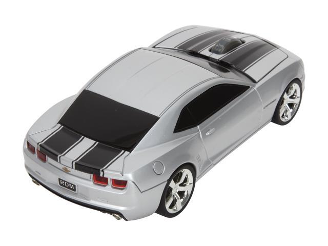 Road Mice Camaro HP-11CHCCSXK Silver/Black RF Wireless Optical Mouse ...