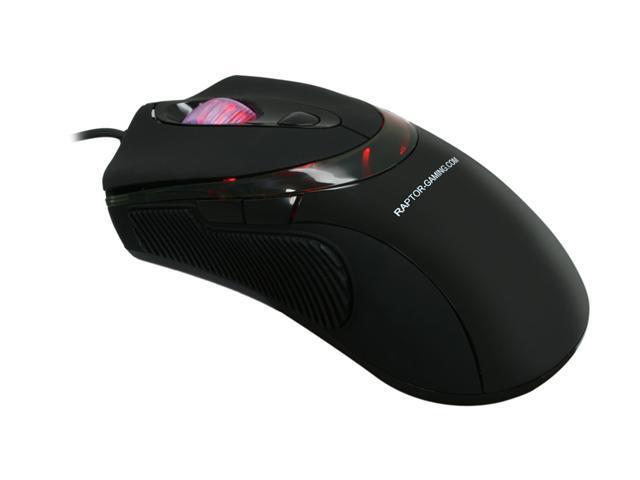Raptor-Gaming 000RAPLM3 Black Wired Optical Gaming Mouse - Newegg.com