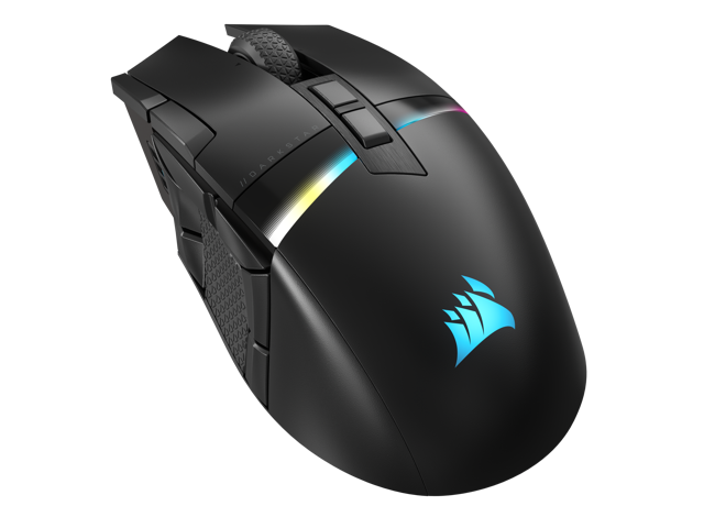 Corsair DARKSTAR RGB Wireless Gaming Mouse for MMO, MOBA - 26,000 DPI ...