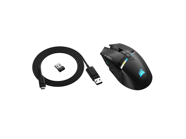 Corsair DARKSTAR RGB Wireless Gaming Mouse for MMO, MOBA - 26,000 DPI ...