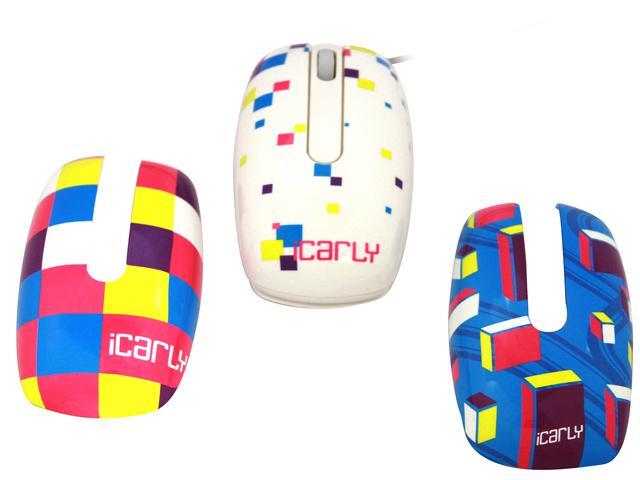 SAKAR iCarly 75061 Wired Mouse with Faceplates - Newegg.com