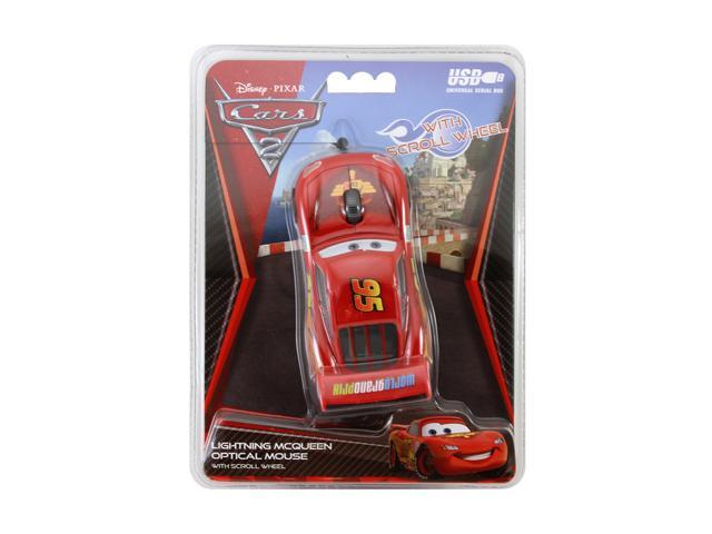 SAKAR Disney Cars 2 81206 Red Wired Optical Mouse - Newegg.com