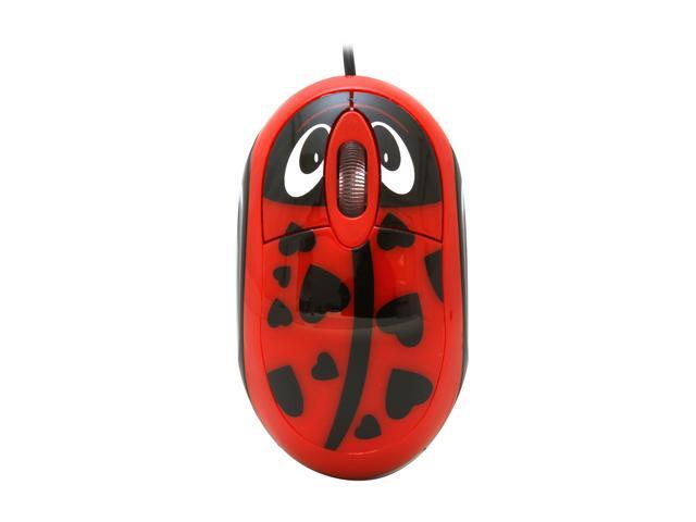 SAKAR Sweet Gizmo GZ1015 Mouse and Mouse Pad Set - Ladybug - Newegg.com