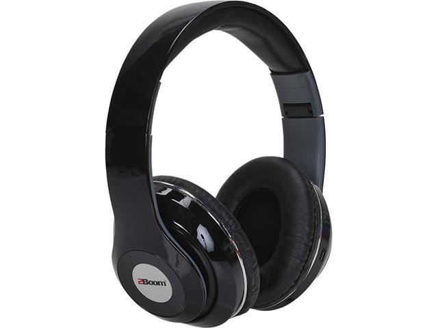 2Boom Black HPM380K Mixx Over-Ear Headphones with Microphone - Newegg.com