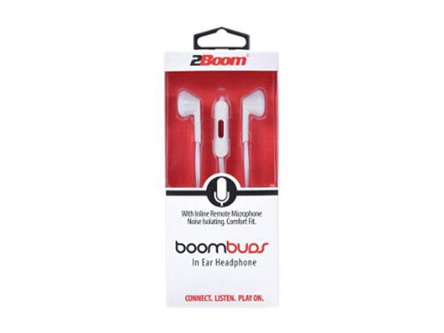 2Boom White EPM340W Boombuds Earphones - Newegg.com
