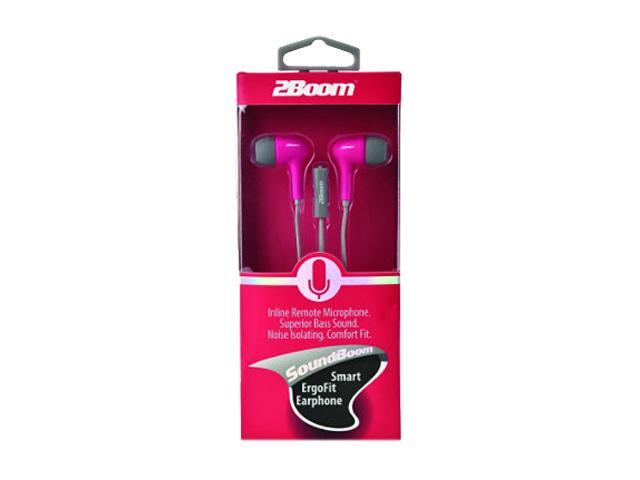 2Boom Pink EPM450P Sound Boom Earphones - Newegg.com