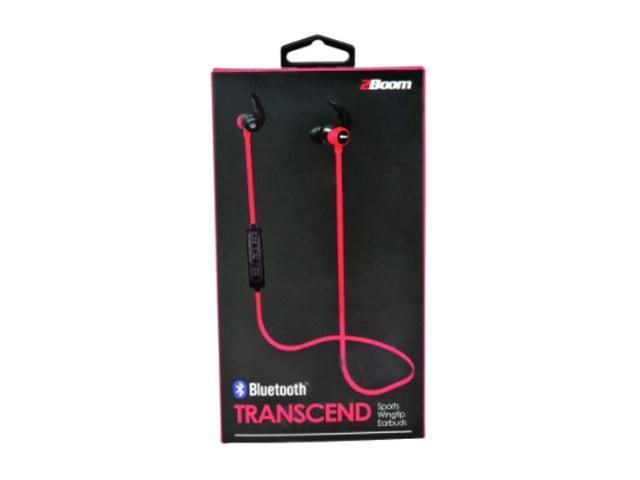 2Boom Red EPBT680R Transcend Bluetooth Wingtip Sports Earbuds - Newegg.com