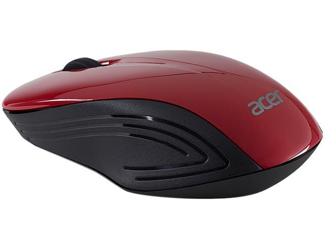 Acer Wireless Optical Mouse - Rosewood Red AMR513 - Newegg.com