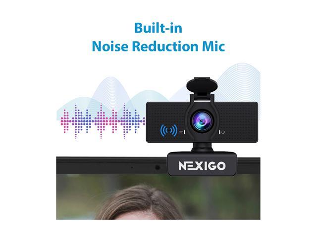 NexiGo N60 USB Computer Camera, 110-degree Wide Angle, Plug and Play ...