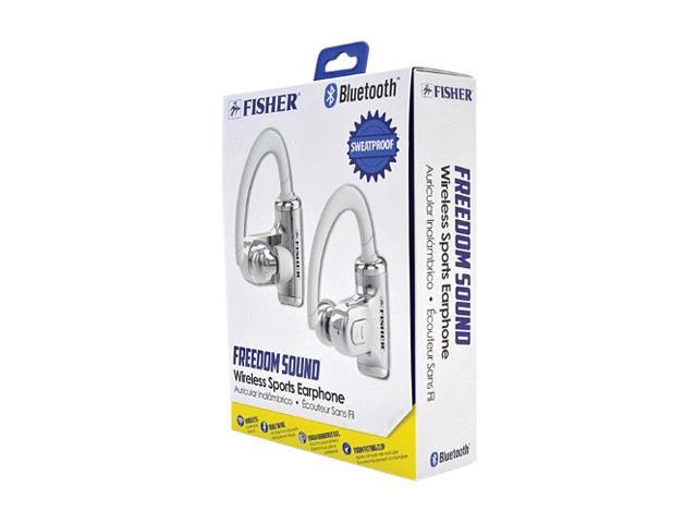 Fisher FBEP500W Freedom Sound Bluetooth In-ear Sports Headphones With ...