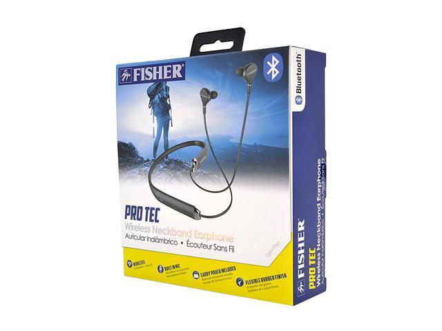 Fisher Black FBHP770K Pro Tec Bluetooth Around-the-Neck Sport ...