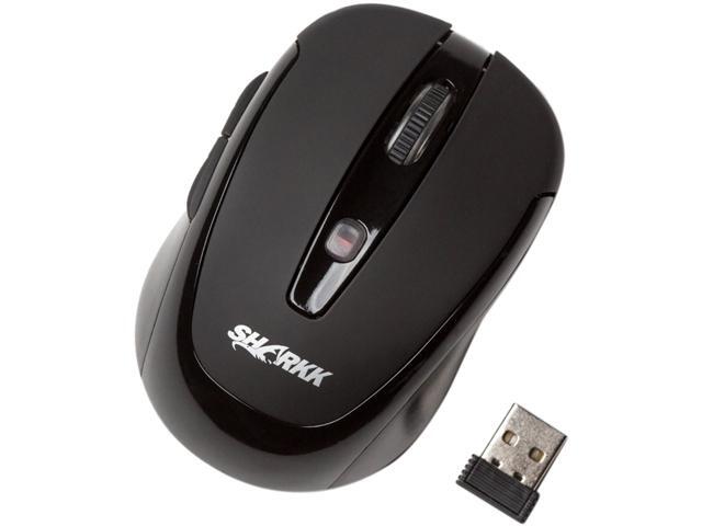 SHARKK Compact High-Precision Wireless Optical Mouse for Laptops and PC ...