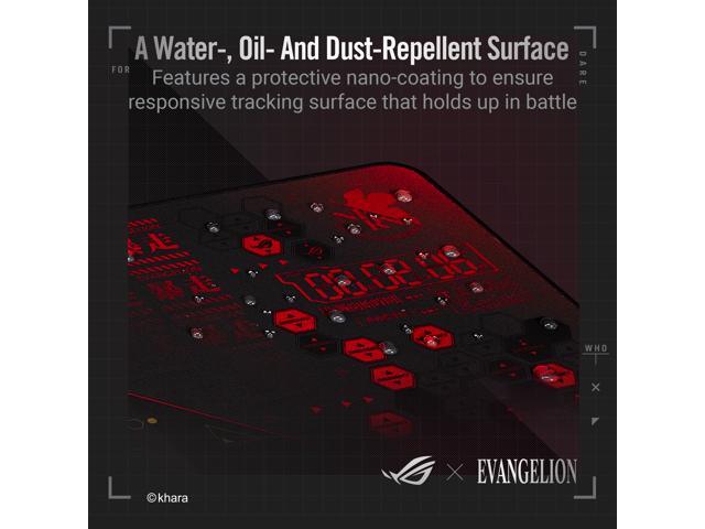 ASUS ROG Scabbard II EVA Edition Extended Gaming Mouse Pad, Protective ...