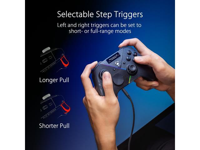 ASUS ROG Raikiri Pro gaming controller, OLED display, tri-mode ...