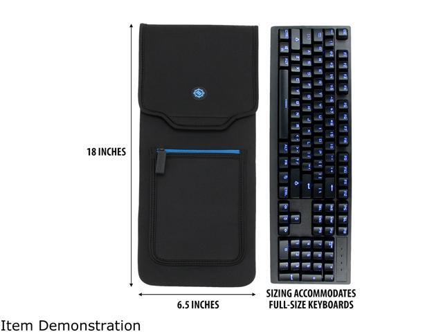 ENHANCE Keyboard Sleeve Travel Case for Full-Size Mechanical and ...