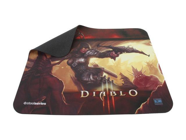 SteelSeries 67227 QcK Diablo III Gaming Mouse Pad - Demon Hunter ...