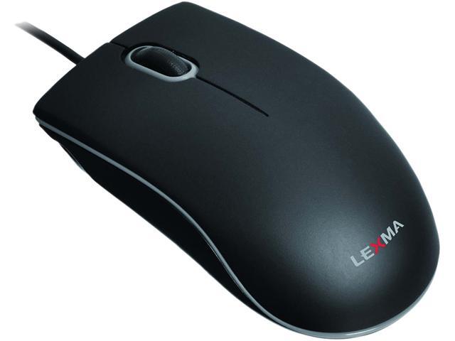Open Box: LEXMA M243-GA Gray Wired Optical Mouse - Newegg.com