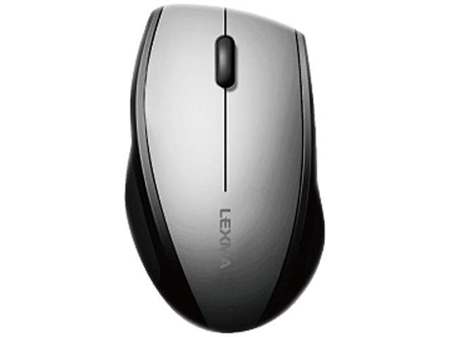 LEXMA M265R-SL Silver RF Wireless Optical Mouse - Newegg.com