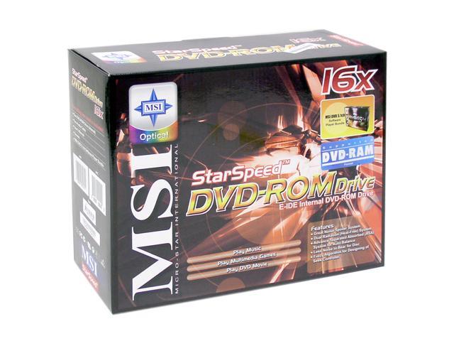 MSI Black IDE DVD-ROM Drive Model MS-P8216S-050 - Newegg.com