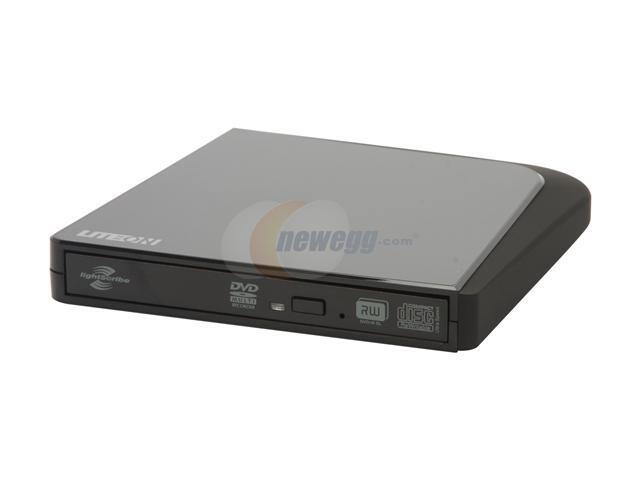 LITE-ON USB Black External Slim DVD/CD Writer Model Esau208-96 ...