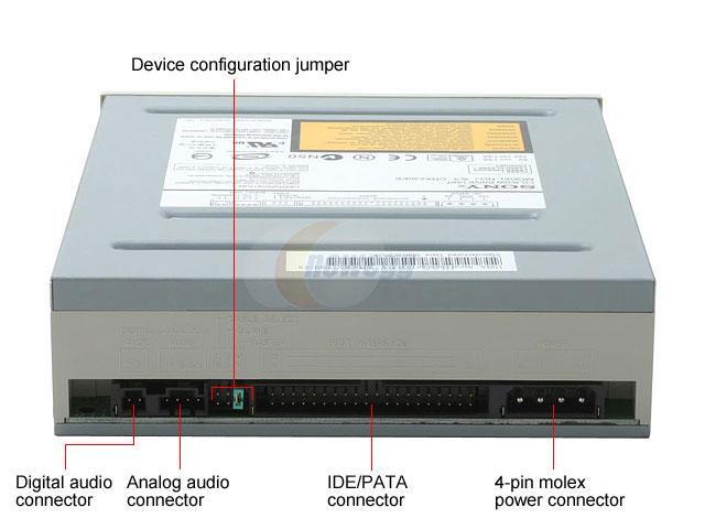 SONY CD Burner Beige IDE Model CRX230EE/10S - Newegg.com