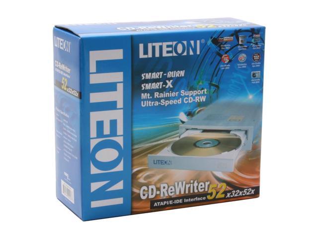 LITE-ON Beige 52X CD-R 32X CD-RW 52X CD-ROM 1.5M Cache IDE CD Burner ...