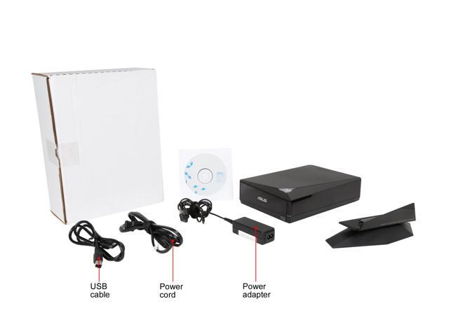 Refurbished: Asus BW-12D1S-U External 12X Blu-Ray Burner with USB 3.0 ...