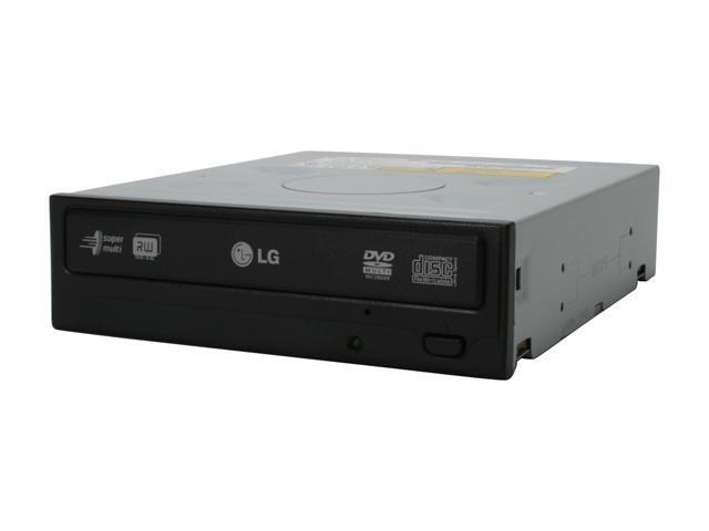 LG Black 18X DVD+R 8X DVD+RW 10X DVD+R DL 18X DVD-R 6X DVD-RW 12X DVD ...