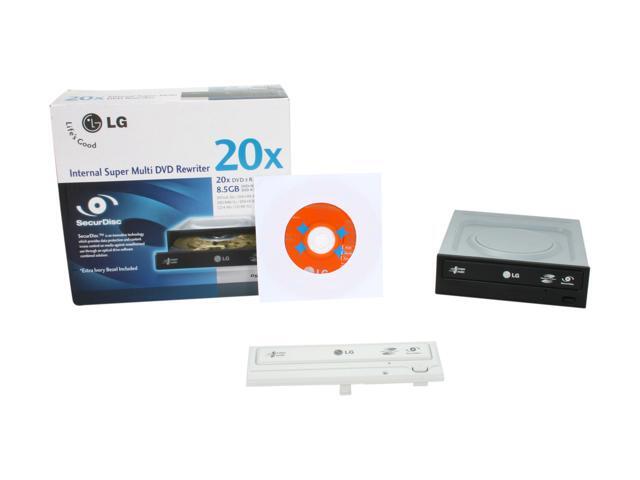 Refurbished: LG DVD Burner Black IDE Model GH20LP20 LightScribe Support ...