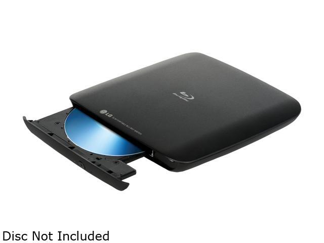 LG Super Multi Blue WP40NB30 Slim Portable Blu-ray Rewriter with 3D Blu ...