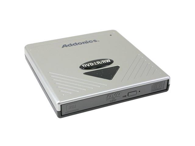 Addonics USB 2.0 External Slim DVD Burner Model AEPMRRWII44 - Newegg.com