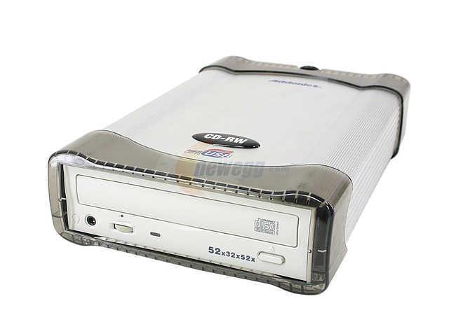 Open Box: Addonics USB 2.0 External CD Burner Model AEMCDRWII52 ...