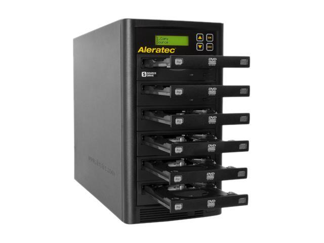 Aleratec Black 1 to 5 1:5 DVD/CD Copy Tower Duplicator Model 260181 ...