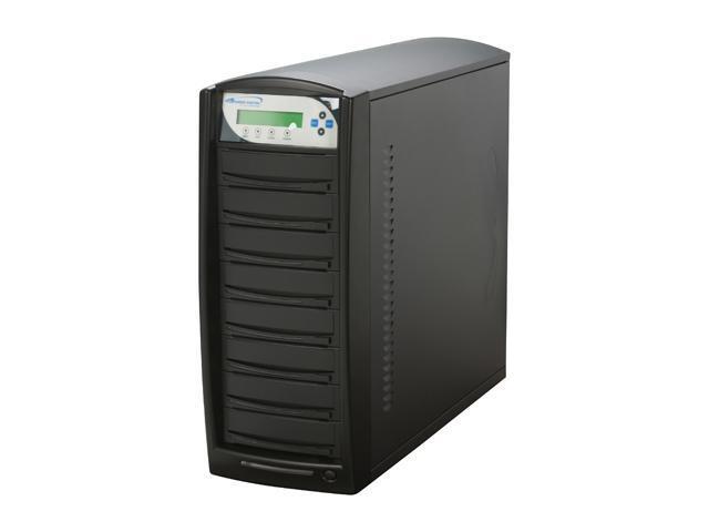 VINPOWER Black 1 to 7 DVD/CD Tower Duplicator with 250GB HDD ...