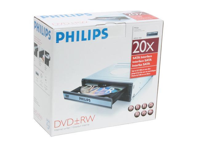 PHILIPS 20X DVD±R DVD Burner 2-Tone SATA Model SPD2513BD - Newegg.com