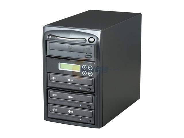 Systor Black 1 to 3 CD/DVD Duplicator Model 03ALTA22HDD - Newegg.com