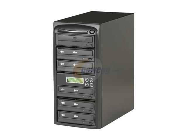 Systor Black 1 to 5 CD/DVD Duplicator Model 05ALTA22HDD - Newegg.com
