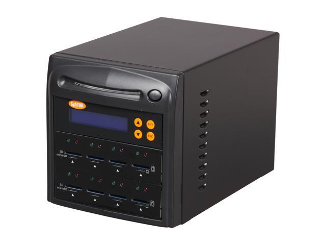 Systor Black 1 to 7 SD/micro SD Drive Duplicator Model SYS07SD - Newegg.com