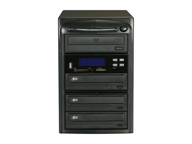 Systor Black 1 to 3 Standalone Multimedia Backup Center + CD DVD ...