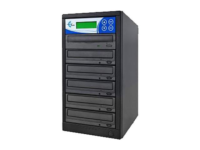 EZ Dupe 1 to 5 CD/DVD Duplicator Ext LG Drives LightScribe Support ...