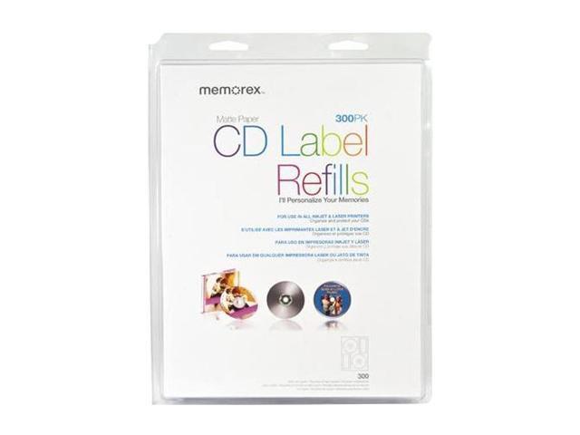 Memorex 00403 CD/DVD Labels - Newegg.com