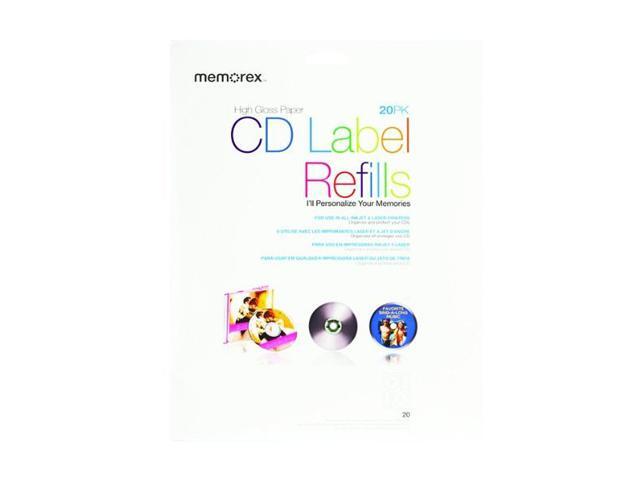 Memorex 00415 Photo Gloss CD Label - Newegg.com