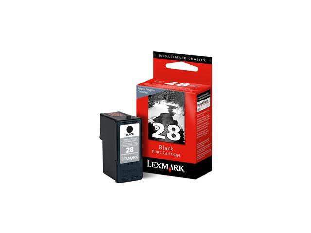 Lexmark No. 28 Black Ink Cartridge - Newegg.com